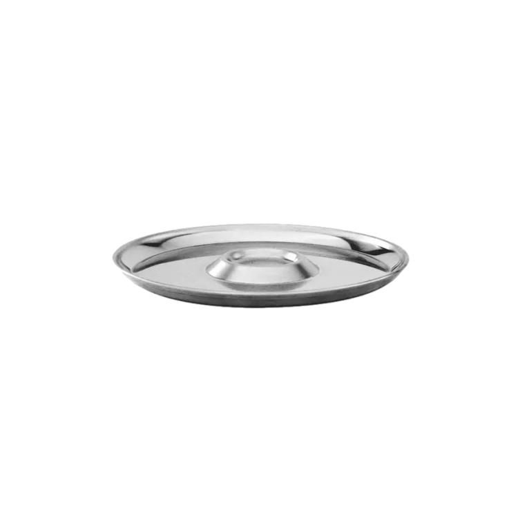 Oyster Plate Stainless Steel 200mm - Hospitality Supplies Express