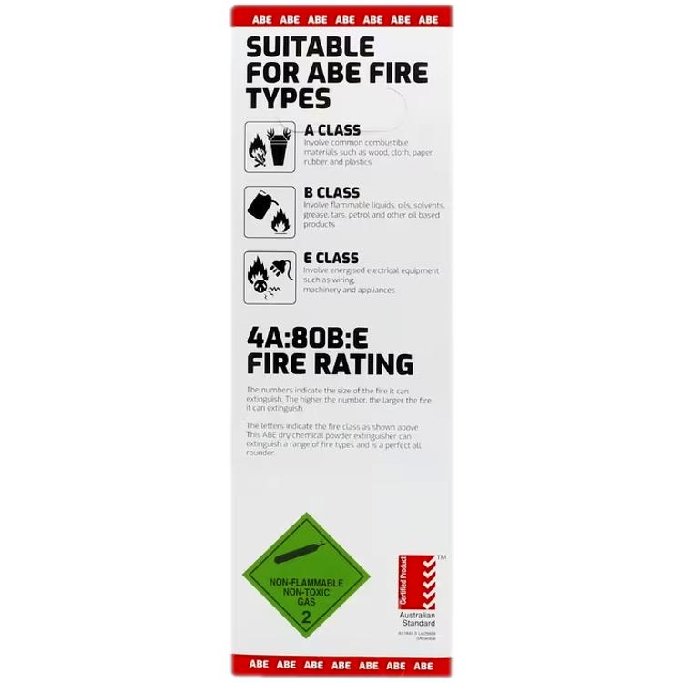 Trafalgar ABE Fire Extinguisher, 4.5kg - Hospitality Supplies Express