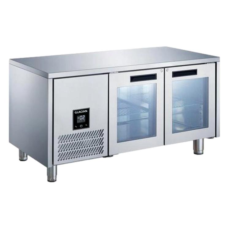 Glacian 2 Door 760 Deep Glass Chiller - Hospitality Supplies Express