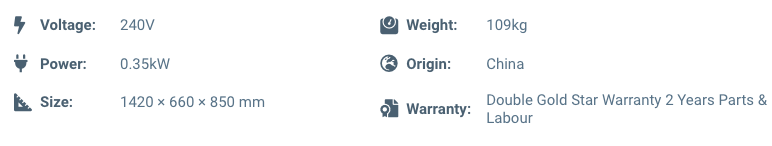 Glacian 2 Door Slimline 660 Deep Steel Chiller - Hospitality Supplies ...